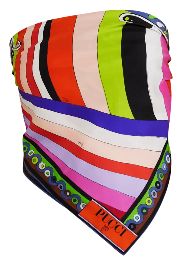 Emilio Pucci Printed Silk-twill Scarf