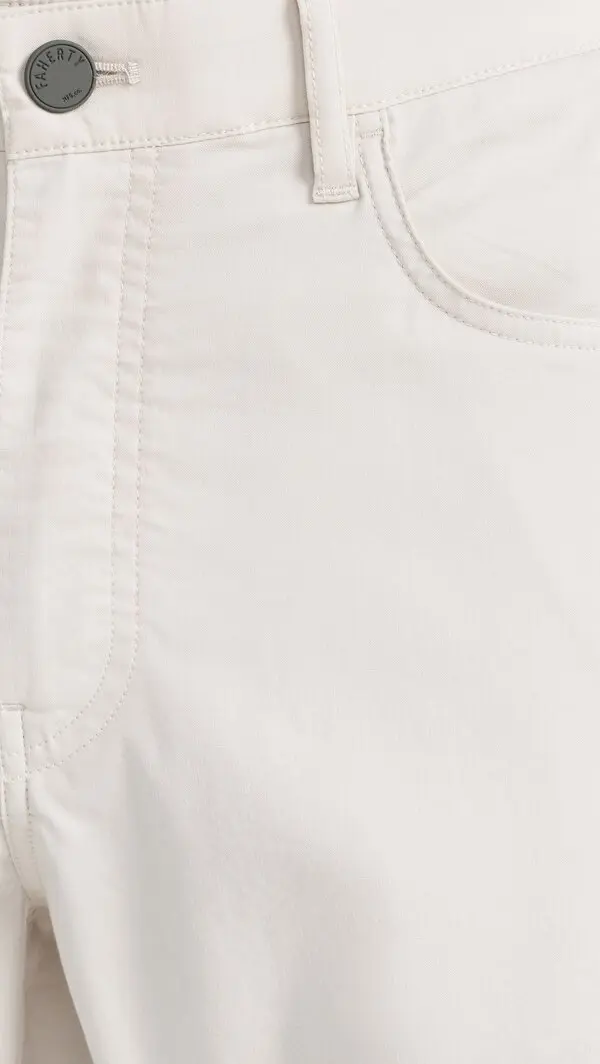 Faherty Brand Movement 5-pocket Pants - Light Sand