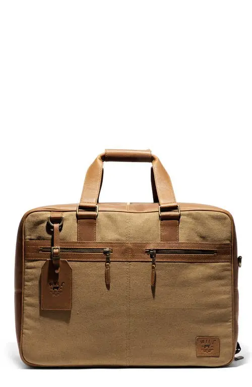 Will Leather Goods Commuter Carry-on Duffle - Tobacco/ Cognac
