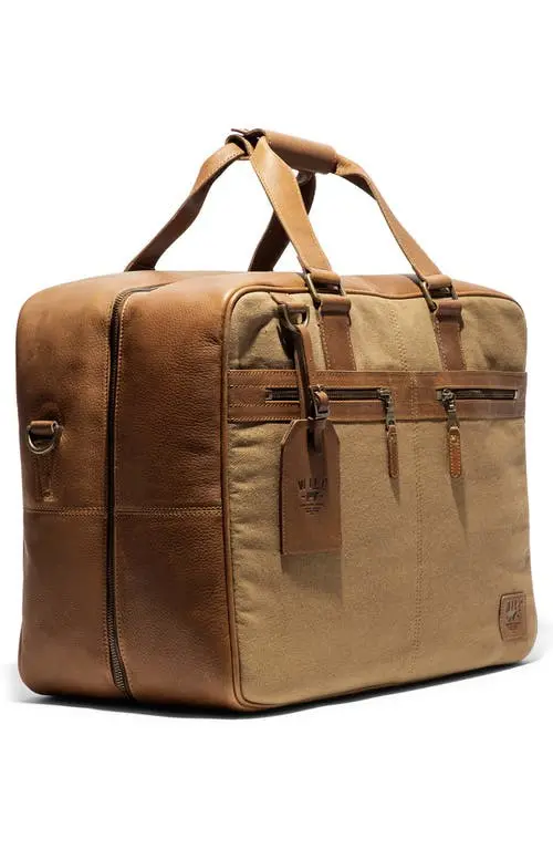 Will Leather Goods Commuter Carry-on Duffle - Tobacco/ Cognac