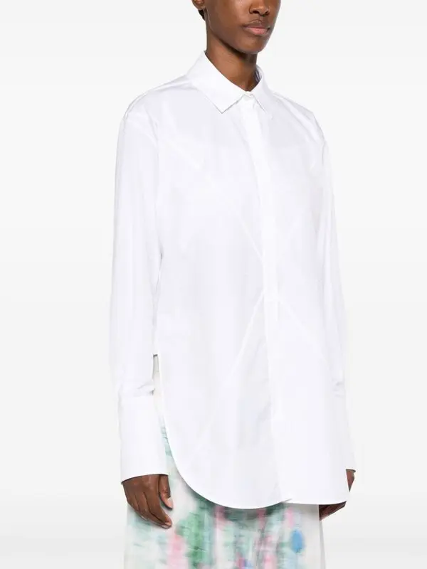 Loewe Puzzle Fold Cotton Shirt - White
