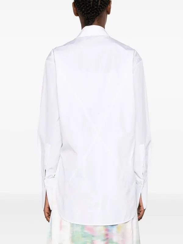 Loewe Puzzle Fold Cotton Shirt - White