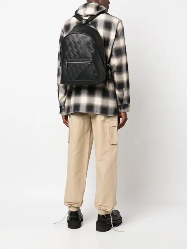 Fendi Chiodo Shadow Leather Backpack