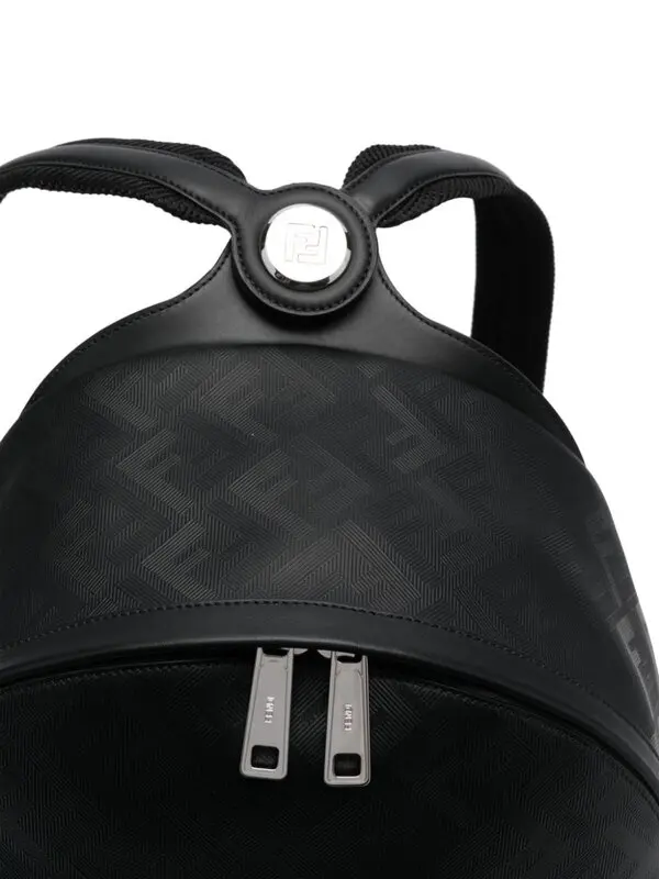 Fendi Chiodo Shadow Leather Backpack