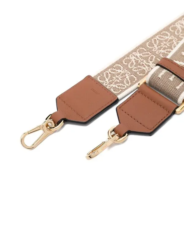 Loewe Anagram Logo Bag Strap - Neutrals