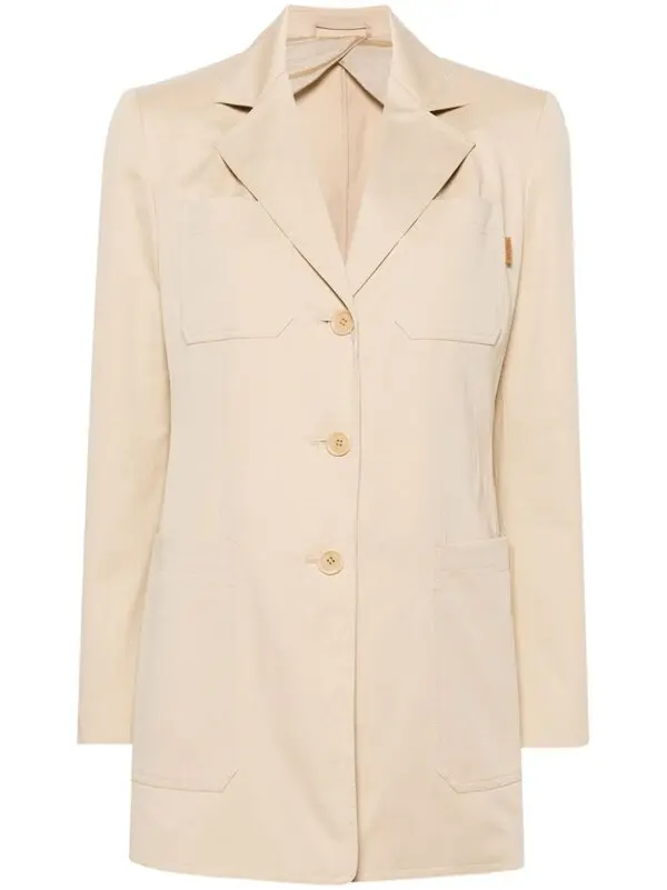 Max Mara Notched-lapels Single-breasted Blazer