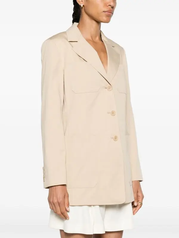 Max Mara Notched-lapels Single-breasted Blazer
