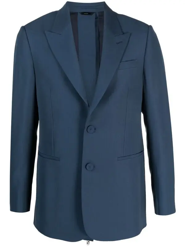 Fendi Peak-lapels Single-breasted Blazer