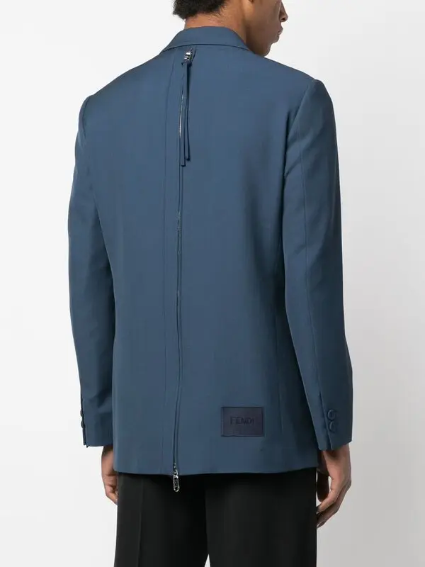 Fendi Peak-lapels Single-breasted Blazer