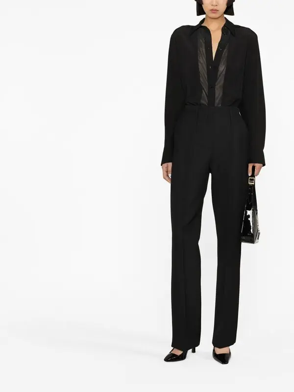 Fendi Tailored Virgin Wool Trousers