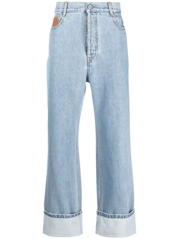 Loewe Mid-rise Wide-leg Jeans