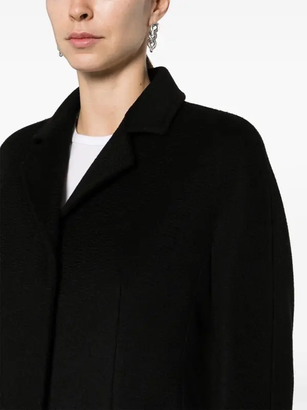 Max Mara Bingo Belted Coat - Black