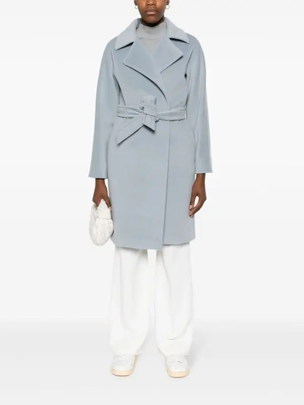 Max Mara Wool-cashmere Robe Coat