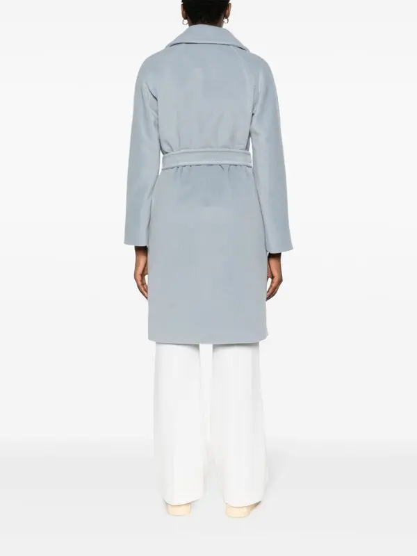 Max Mara Wool-cashmere Robe Coat