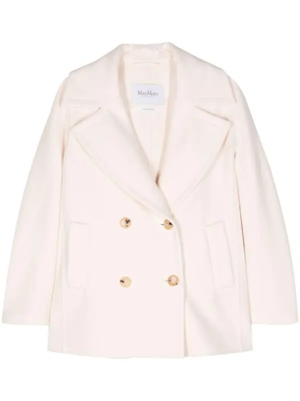 Max Mara Edgard Wool Pea Coat