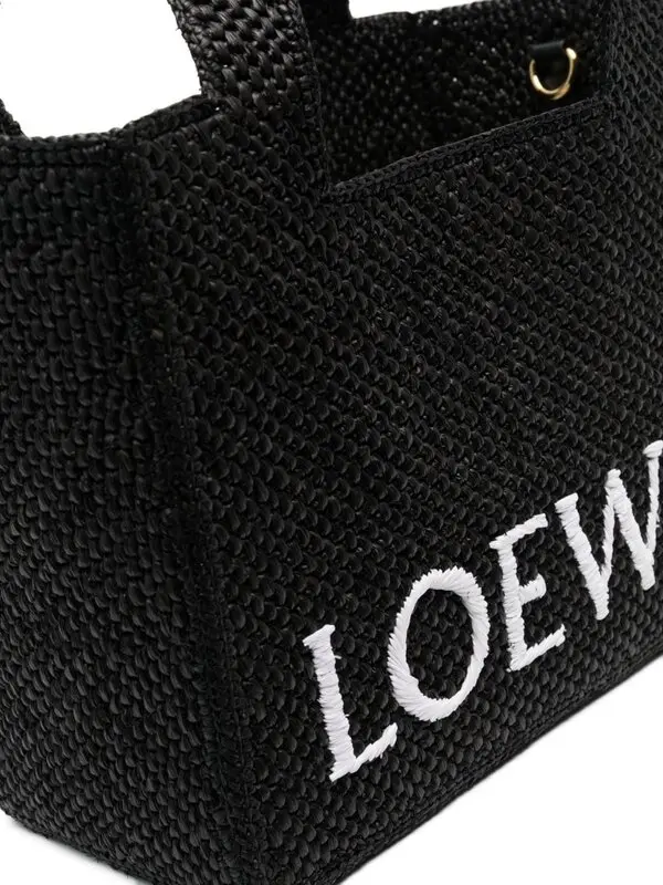 Loewe Small Raffia Tote Bag