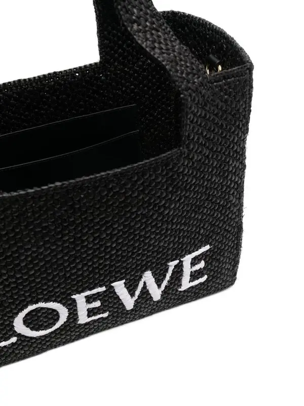 Loewe Small Raffia Tote Bag