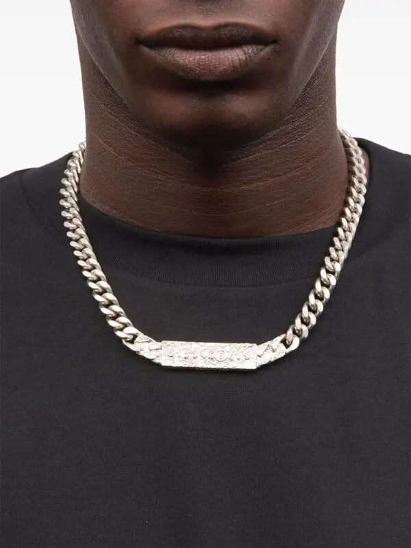 MAISON MARGIELA Numbers-engraved Chain Necklace