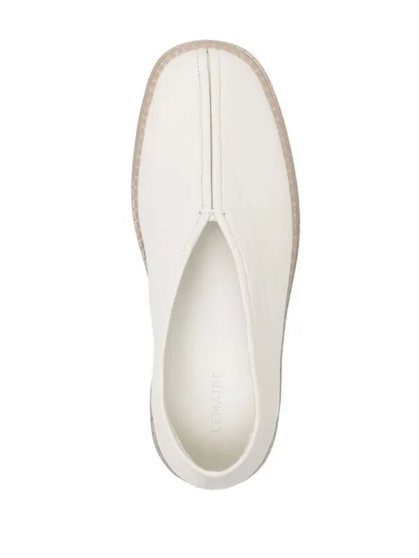 LEMAIRE Slip-on Leather Sneakers