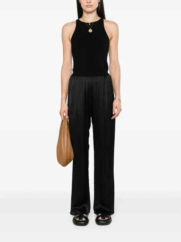 Max Mara Sleeveless Knitted Top - Black