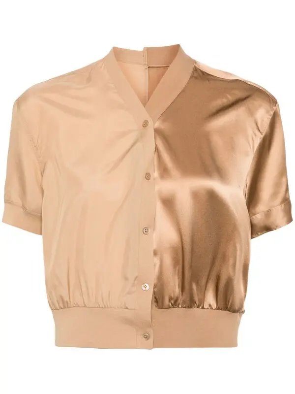 JNBY V-neck Button-down Shirt
