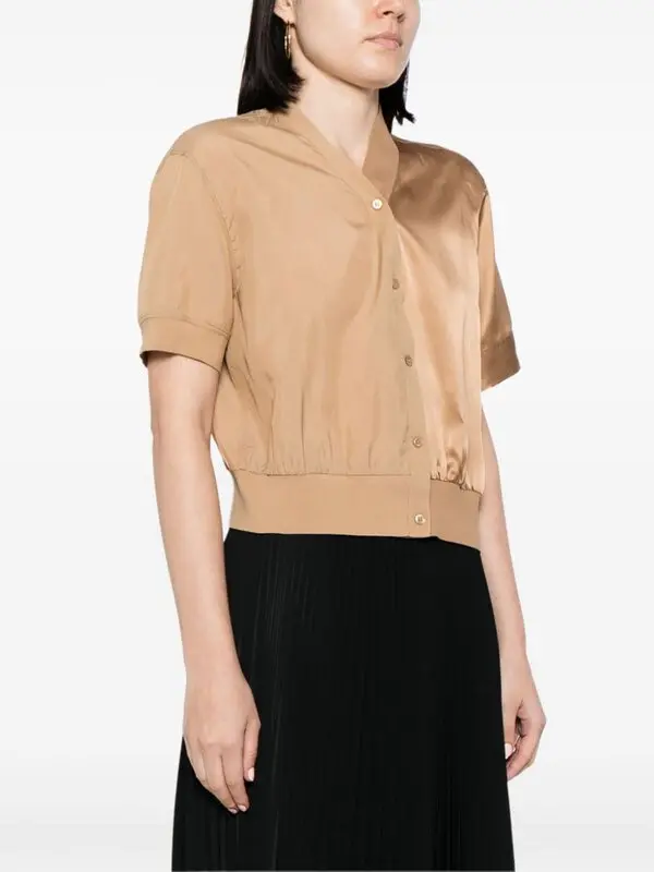 JNBY V-neck Button-down Shirt