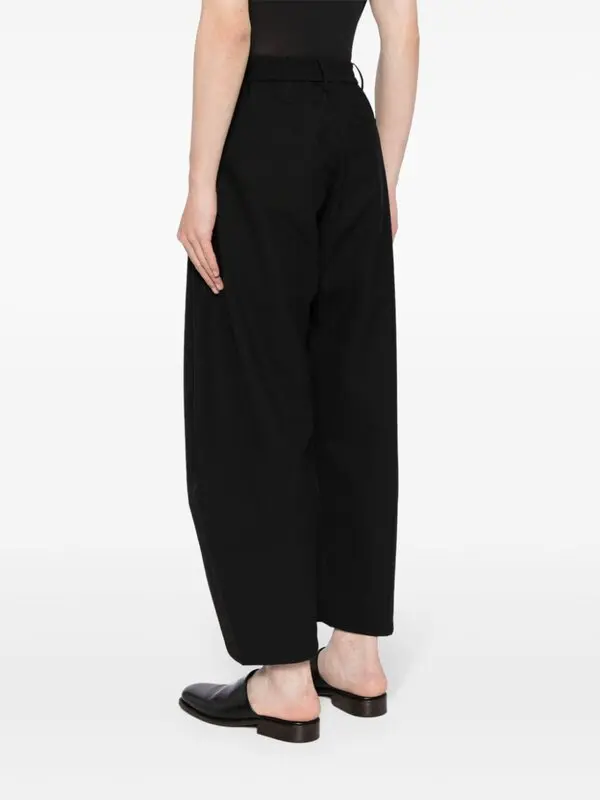 CROQUIS Wool-blend Tapered Trousers