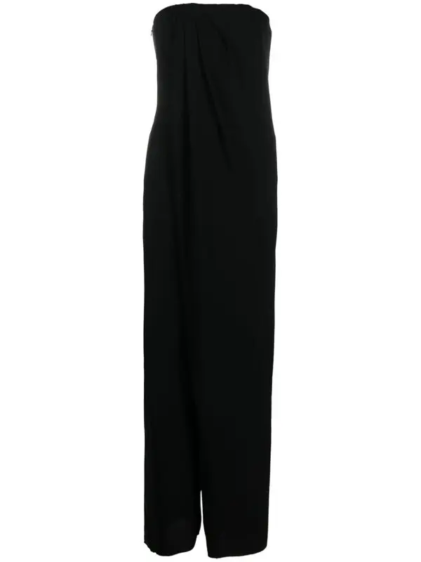 Max Mara Bustier-style Jumpsuit - Black