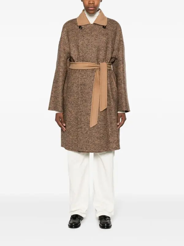 Max Mara Reversible Camel Hair-blend Coat