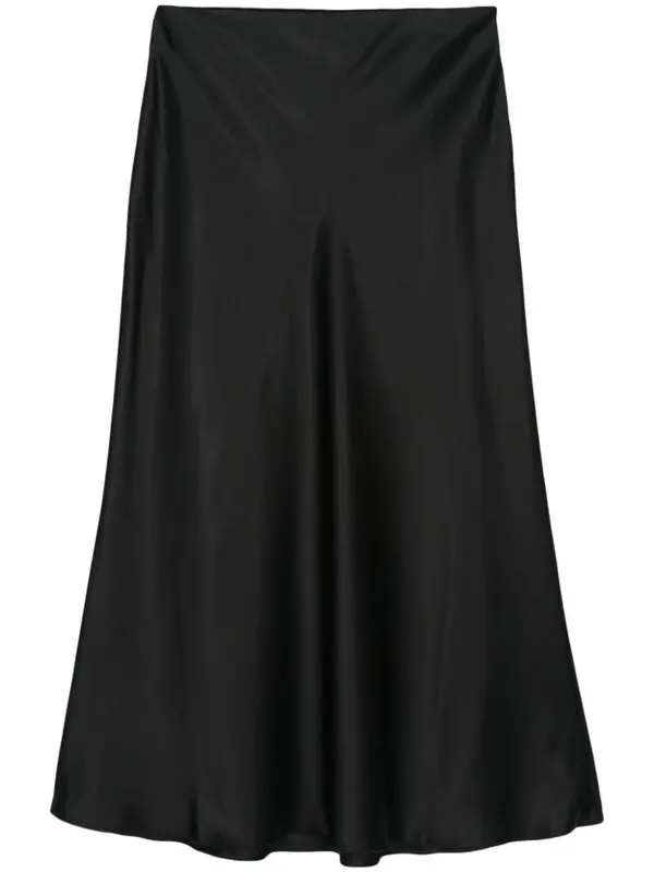 Nanushka Satin Midi Skirt