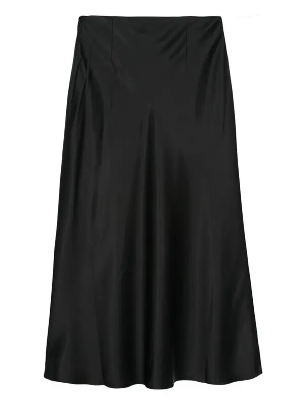 Nanushka Satin Midi Skirt