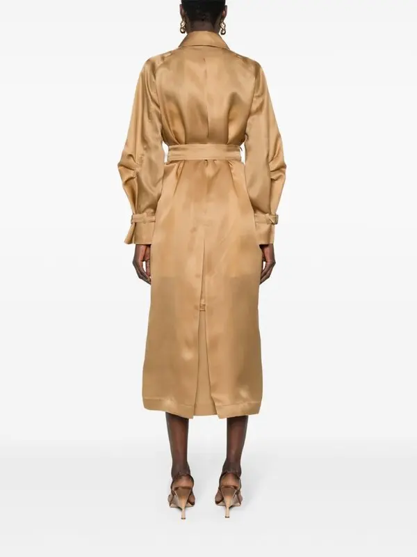 Max Mara Double-breasted Trench Coat - Neutrals