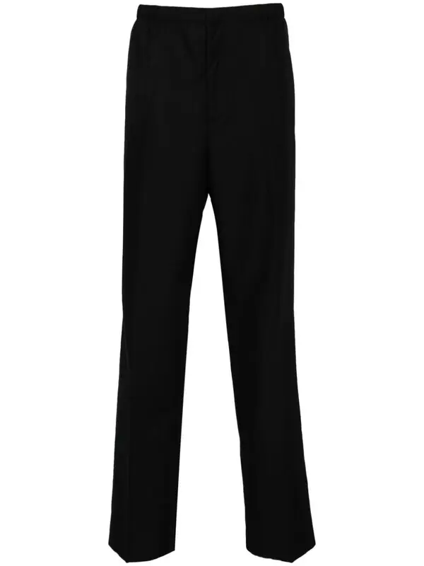 Fendi Straight-leg Trousers - Black