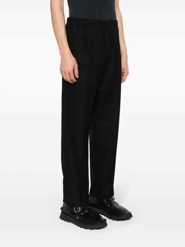 Fendi Straight-leg Trousers - Black
