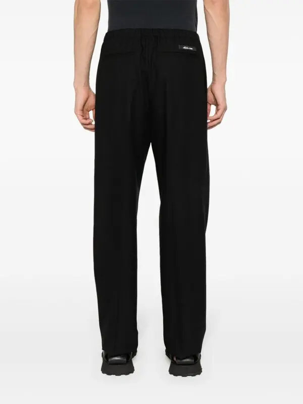 Fendi Straight-leg Trousers - Black