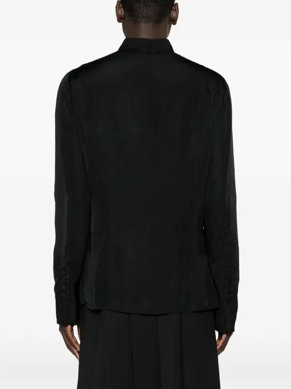 SAPIO Long-sleeve Satin Shirt