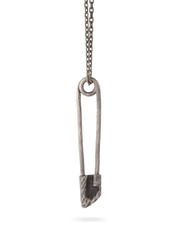 HOLZPUPPE Safety-pin Pendant Necklace