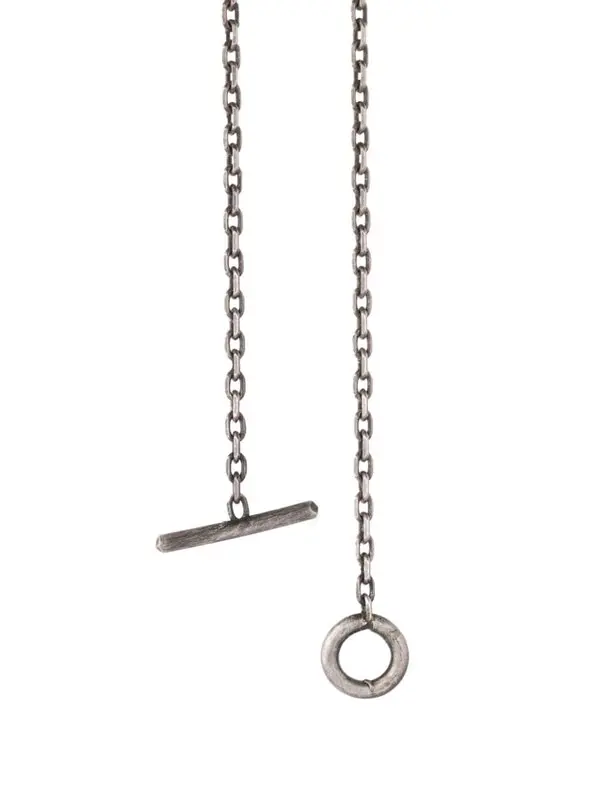 HOLZPUPPE Safety-pin Pendant Necklace