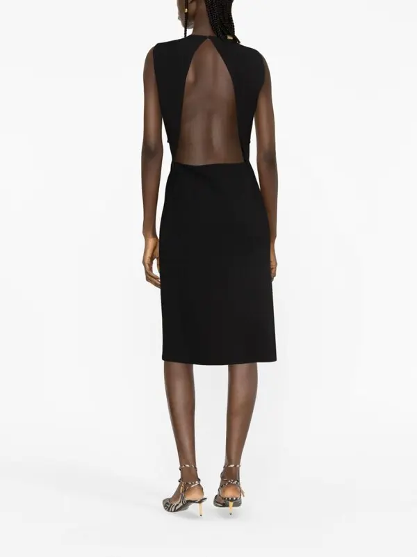 Sportmax Open-back Sleeveless Dress