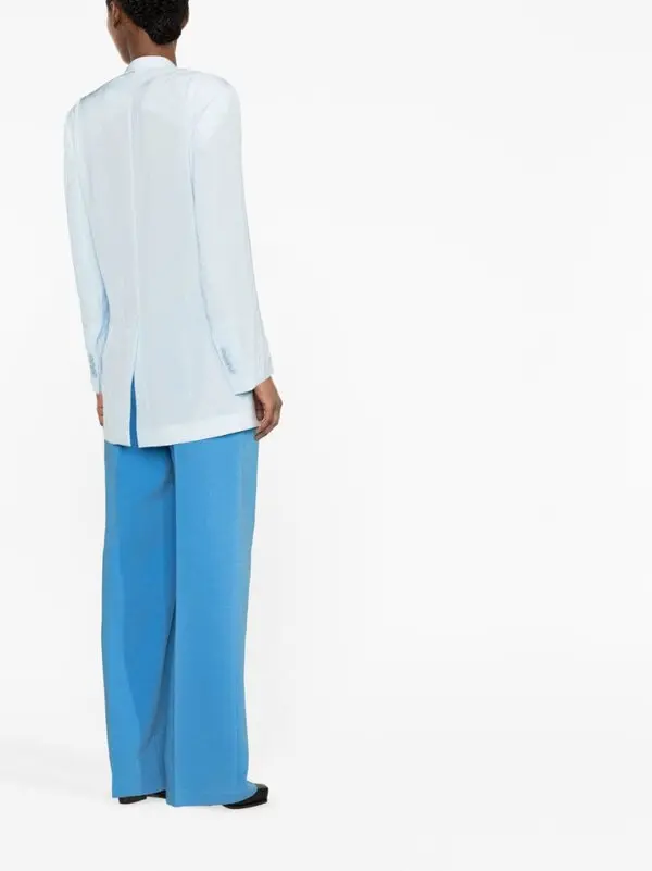 Sportmax Fitted Double-breasted Button Blazer