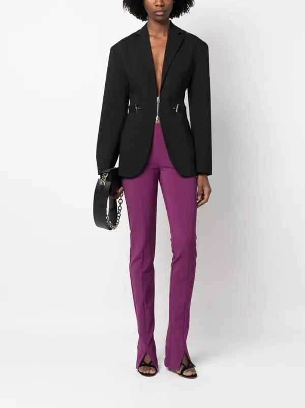 Sportmax Zip-cuff Slim-fit Trousers