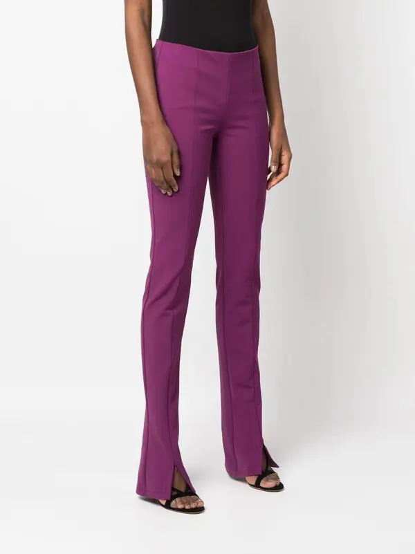 Sportmax Zip-cuff Slim-fit Trousers