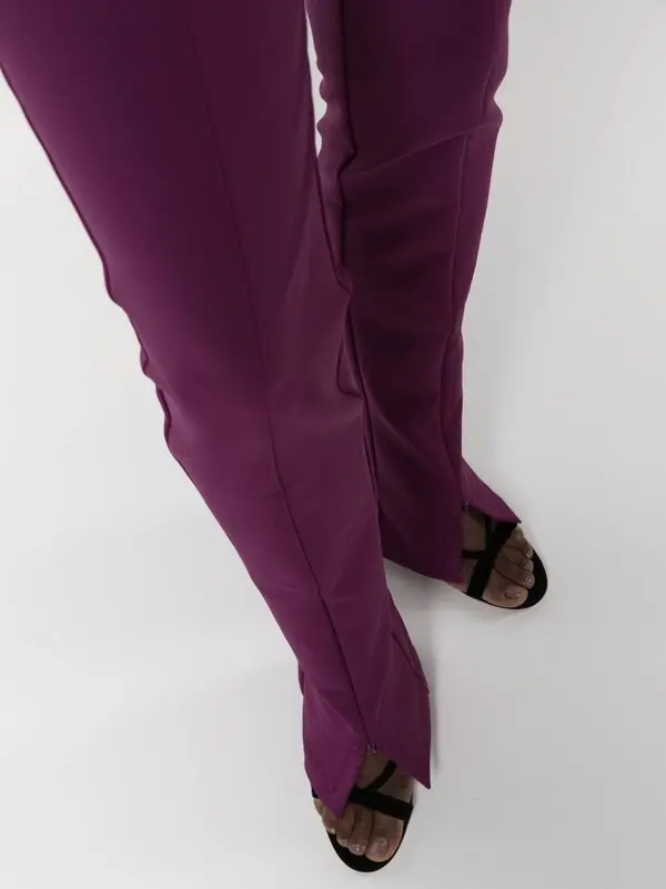 Sportmax Zip-cuff Slim-fit Trousers