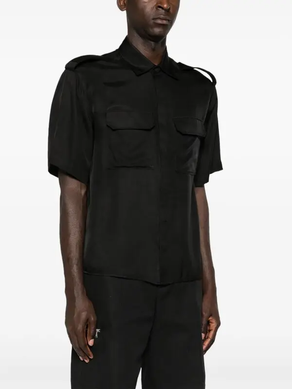 Neil Barrett Epaulettes Short-sleeve Shirt