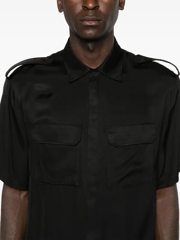 Neil Barrett Epaulettes Short-sleeve Shirt