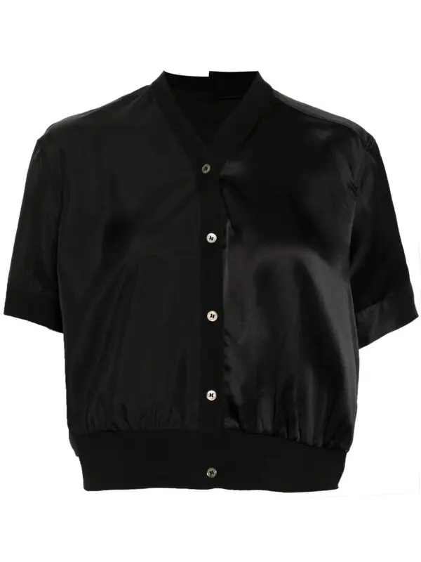 JNBY V-neck Button-down Shirt