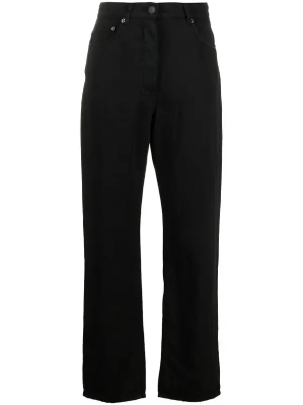 THE ROW Cotton-blend Wide-leg Jeans