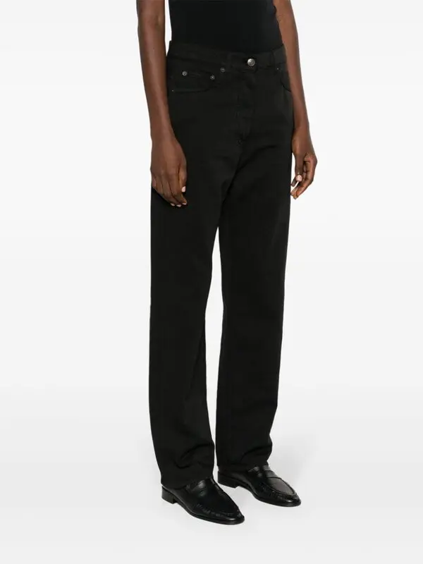 THE ROW Cotton-blend Wide-leg Jeans
