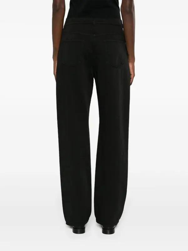 THE ROW Cotton-blend Wide-leg Jeans