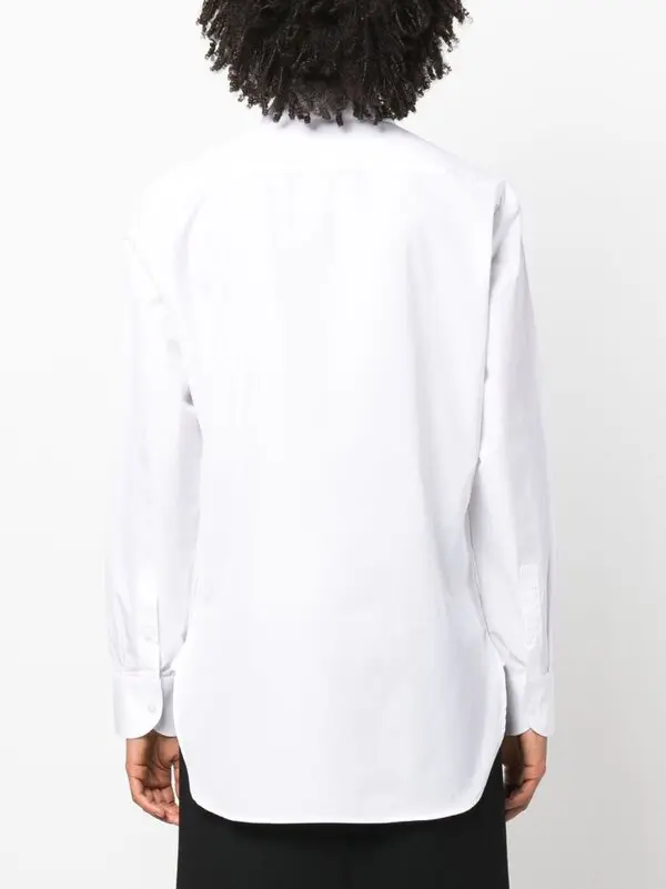 THE ROW Pointed-collar Long-sleeve Shirt
